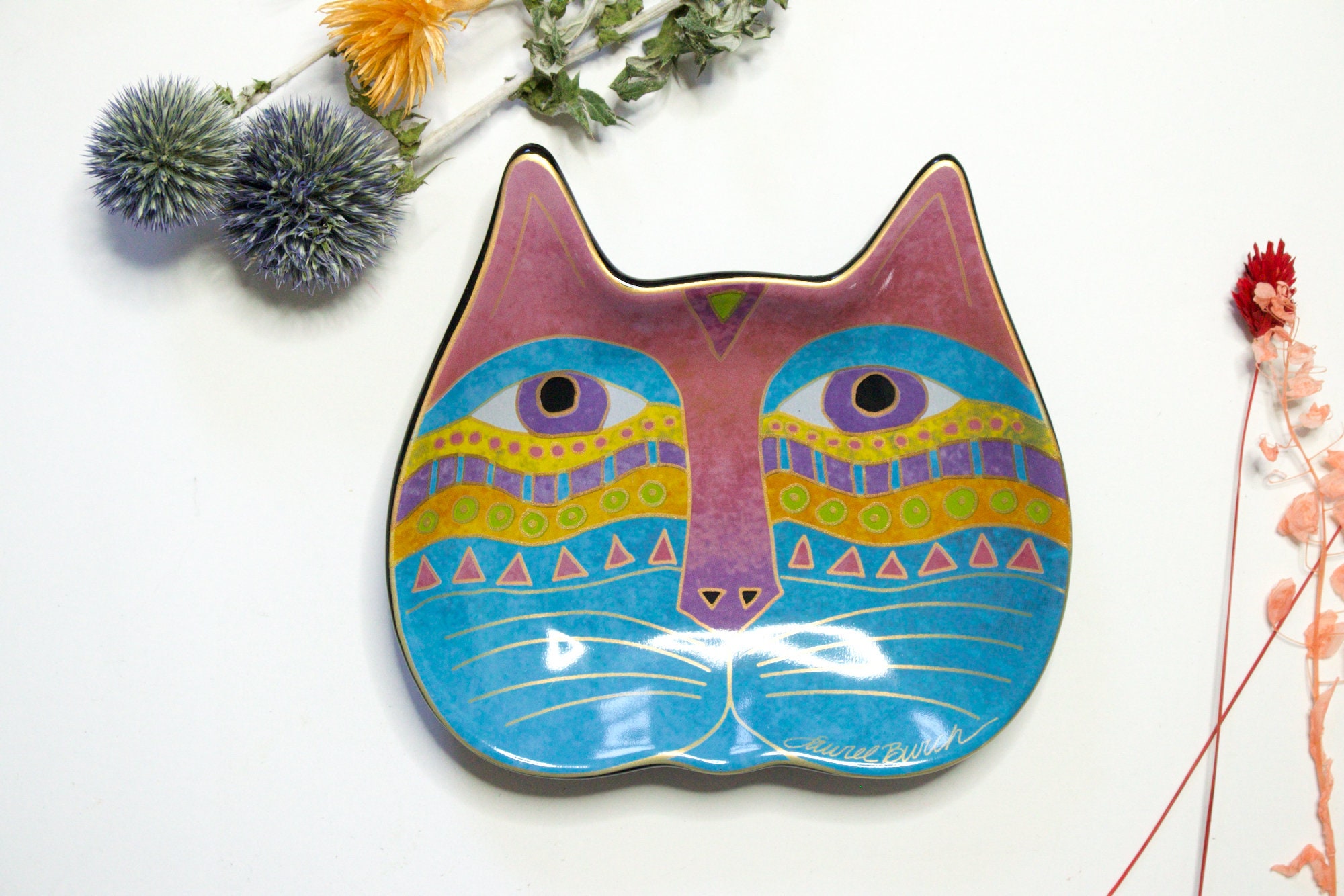 Laurel Burch Cat Dishes