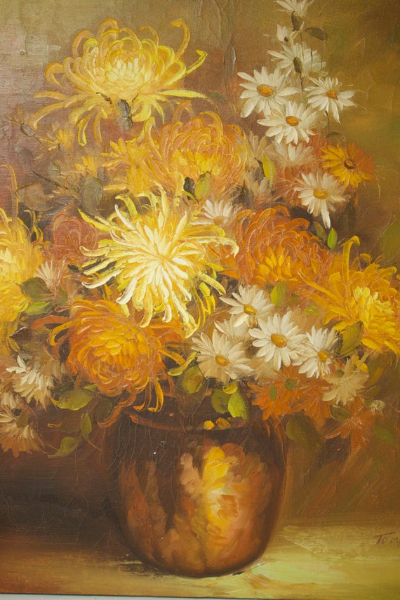 Chrysanthemum Oil Painting