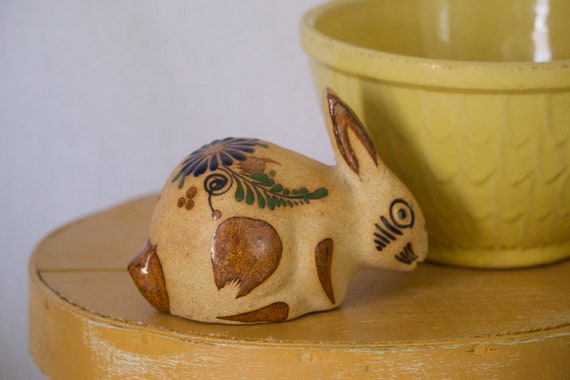 Art & Collectibles Figurines & Knick Knacks Mexican Pottery Rabbit ...