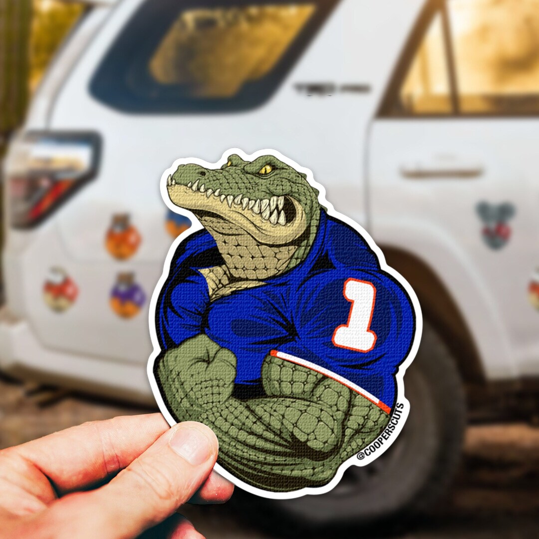 Florida Gator Stickers, College Football Stickers, Go Gators! - Etsy