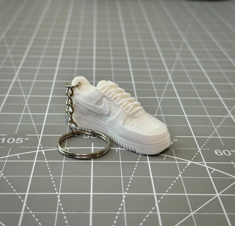 Mini Sneaker Keychain – 3D Printed Shoe Charm | Unique Gift for Sneaker ...