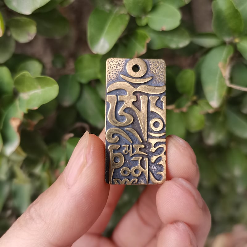 Buddhist Pendant Amulet - Etsy