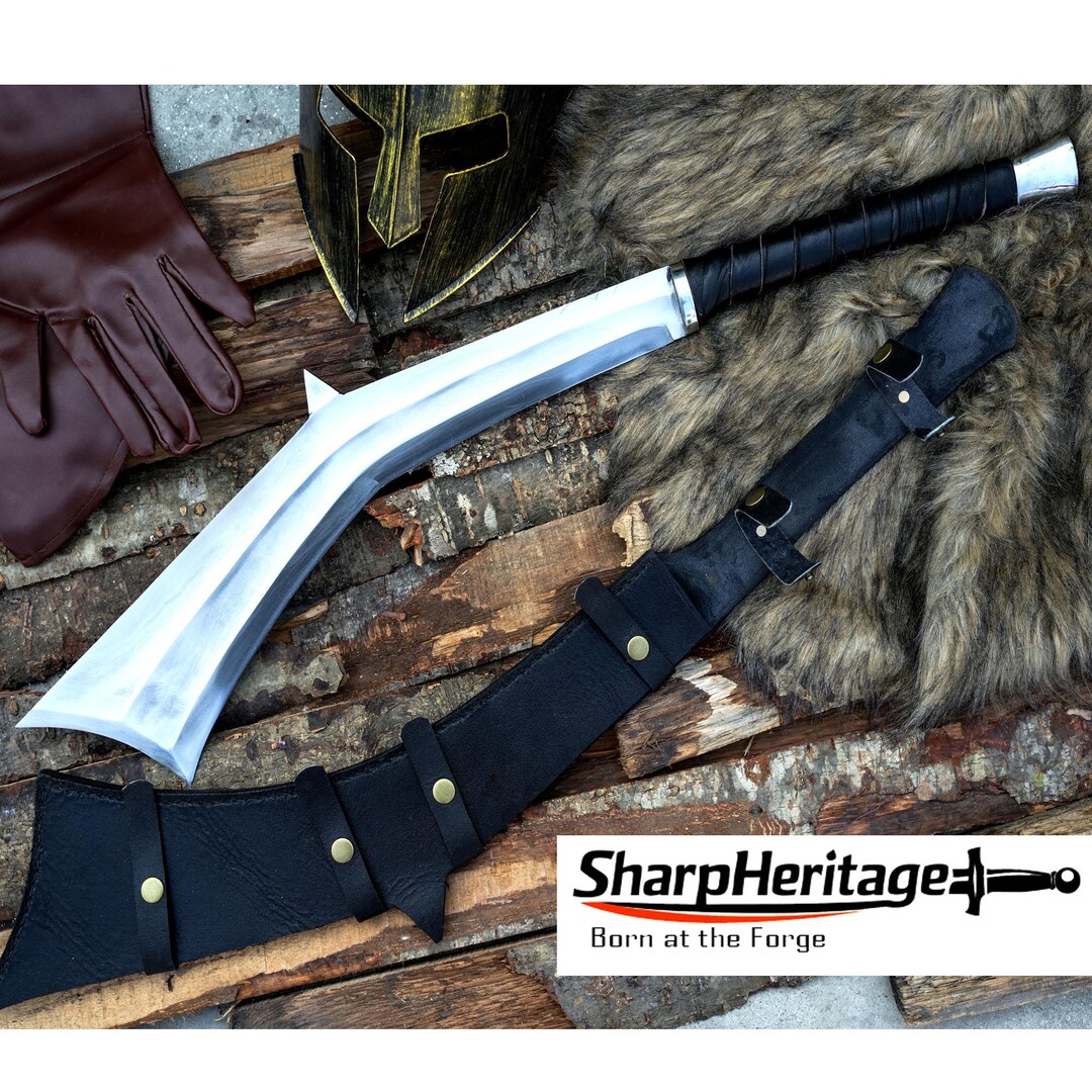 Traditional Nepali Khunda Sword – Hand Forged Khunda – 20 Inches Long ...