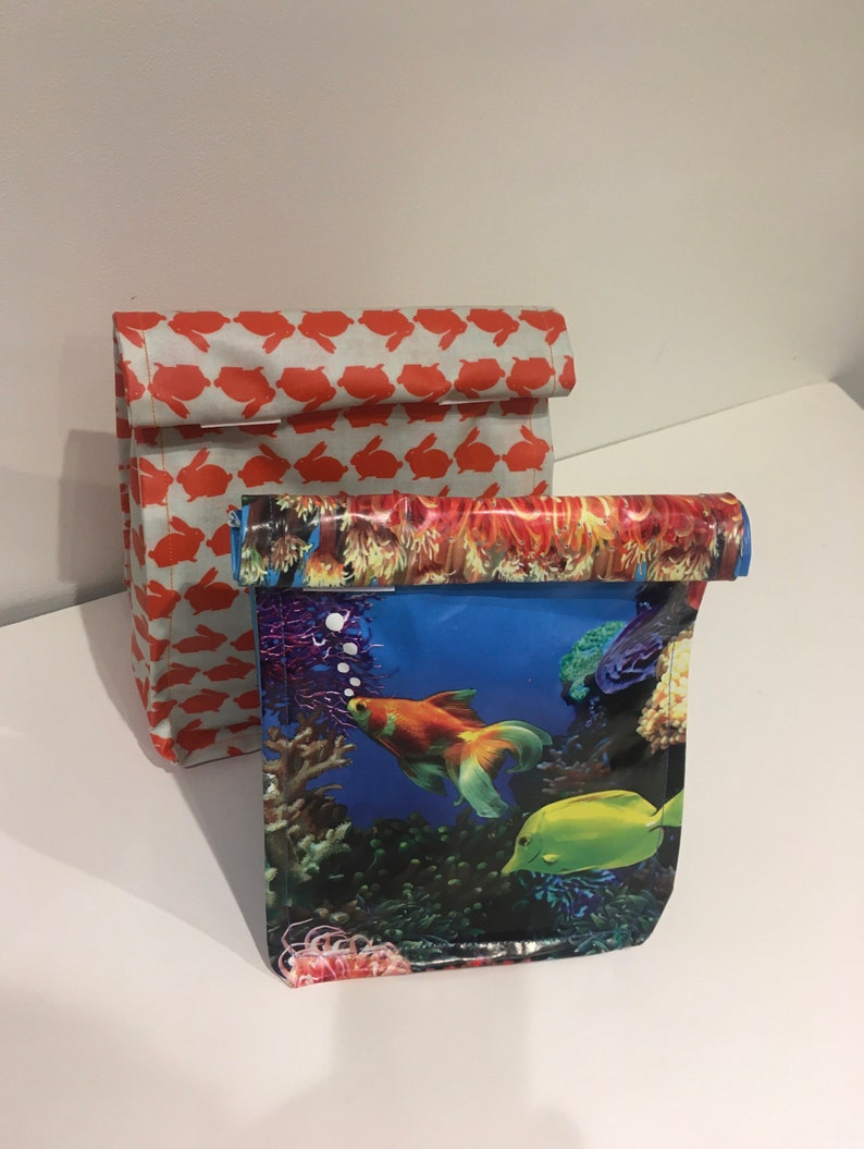 Lunch Bag Sewing Pattern PDF Download Easy Beginners - Etsy