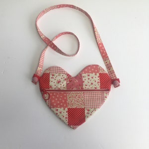 Heart Purse Bag PDF Beginner Sewing Pattern - Etsy