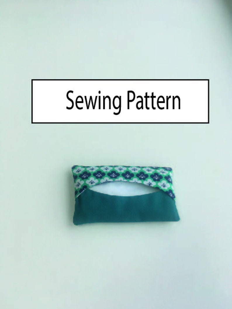 Curved Tissue Holder PDF Easy Sewing Pattern - Etsy