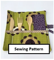 Cutlery Wrap PDF Sewing Pattern - Etsy