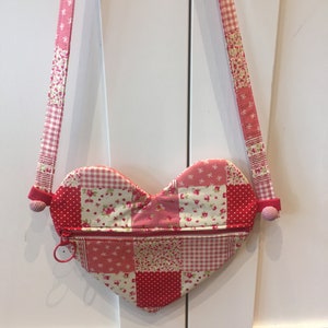 Heart Purse Bag PDF Beginner Sewing Pattern - Etsy
