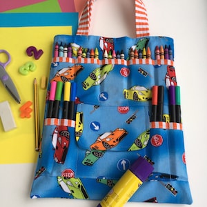 Art Tote Bag Crayon Bag PDF Sewing Pattern - Etsy