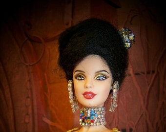 Art & Collectibles Art Dolls Dolls & Miniatures The Black Dahlia OOAK ...