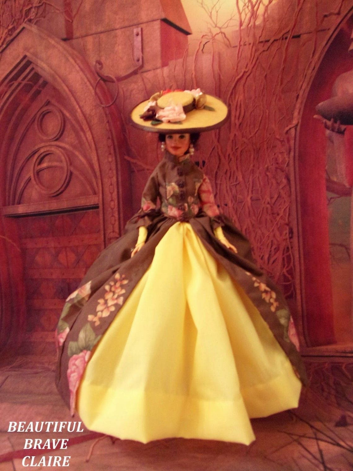 Sold Out Ebay Outlander Inspired Claire Barbie Doll Valentine - Etsy