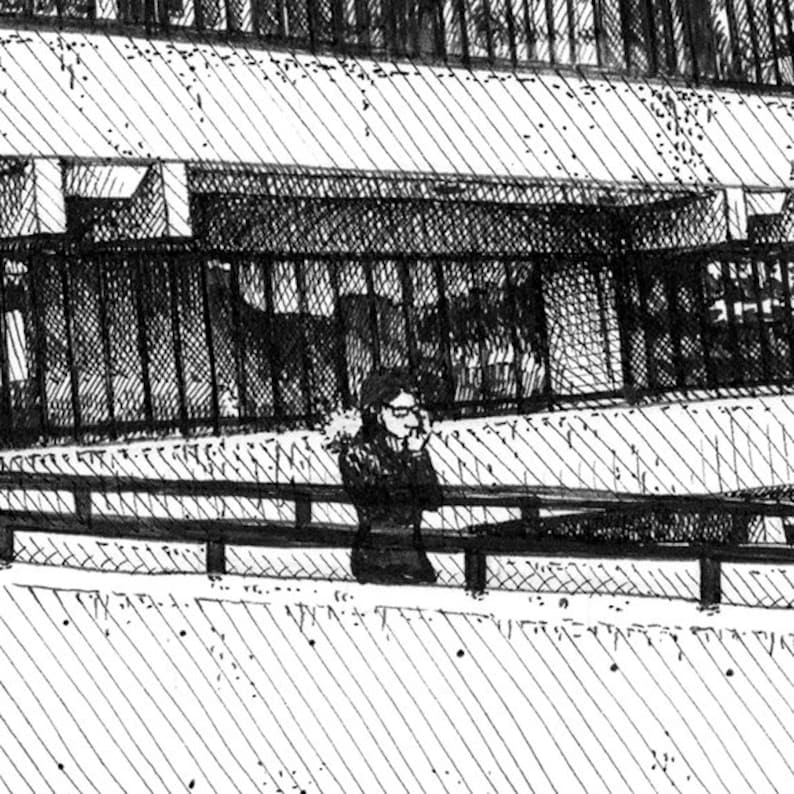 Irene Manton Building, Leeds University Drawing Leeds Illustration Art ...