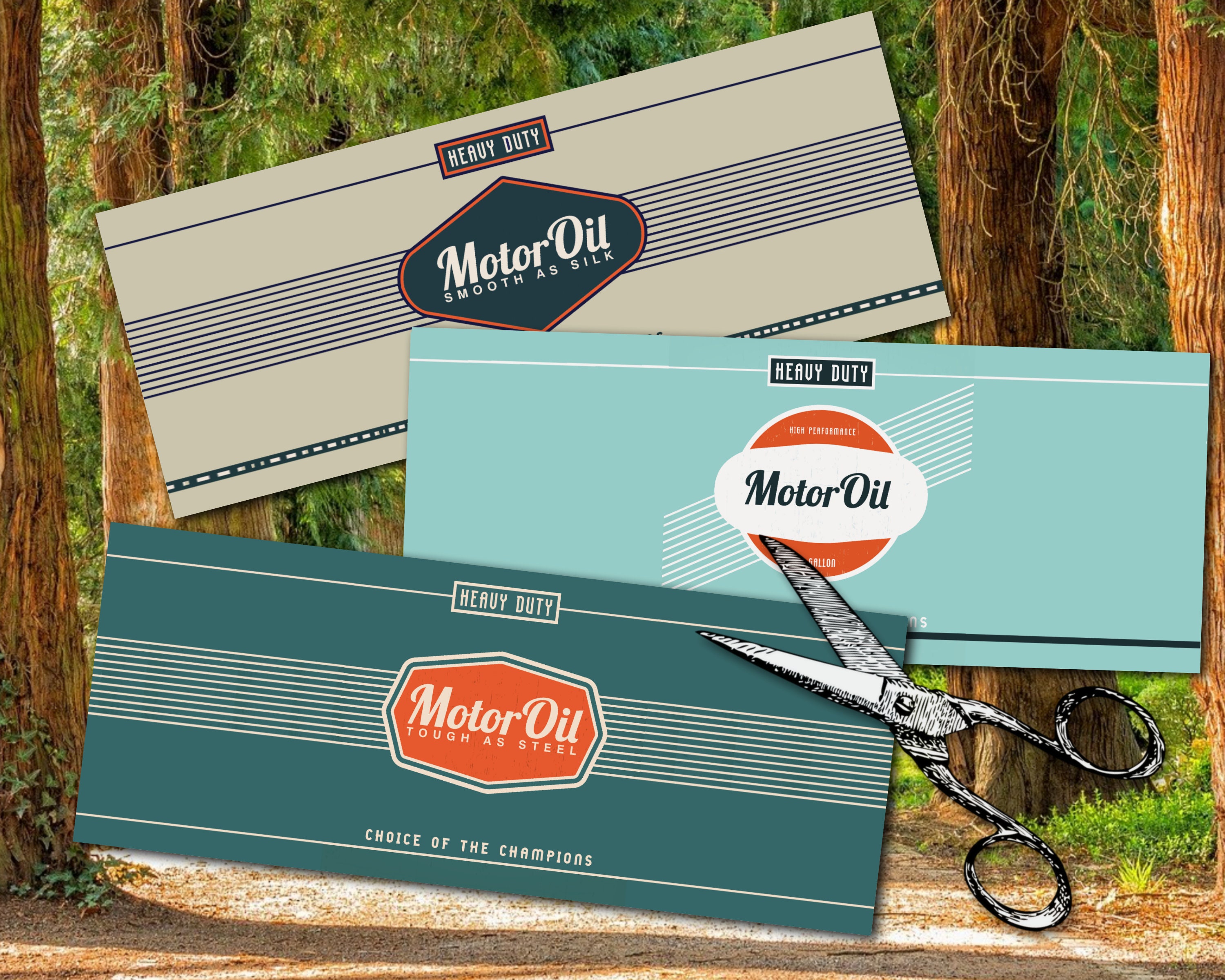 Vintage Classic Car Oil Can Label Wraps, Birthday Party Decor (digital ...