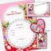 Valentine's Day Printable Party Pack Kit DIY Instant - Etsy