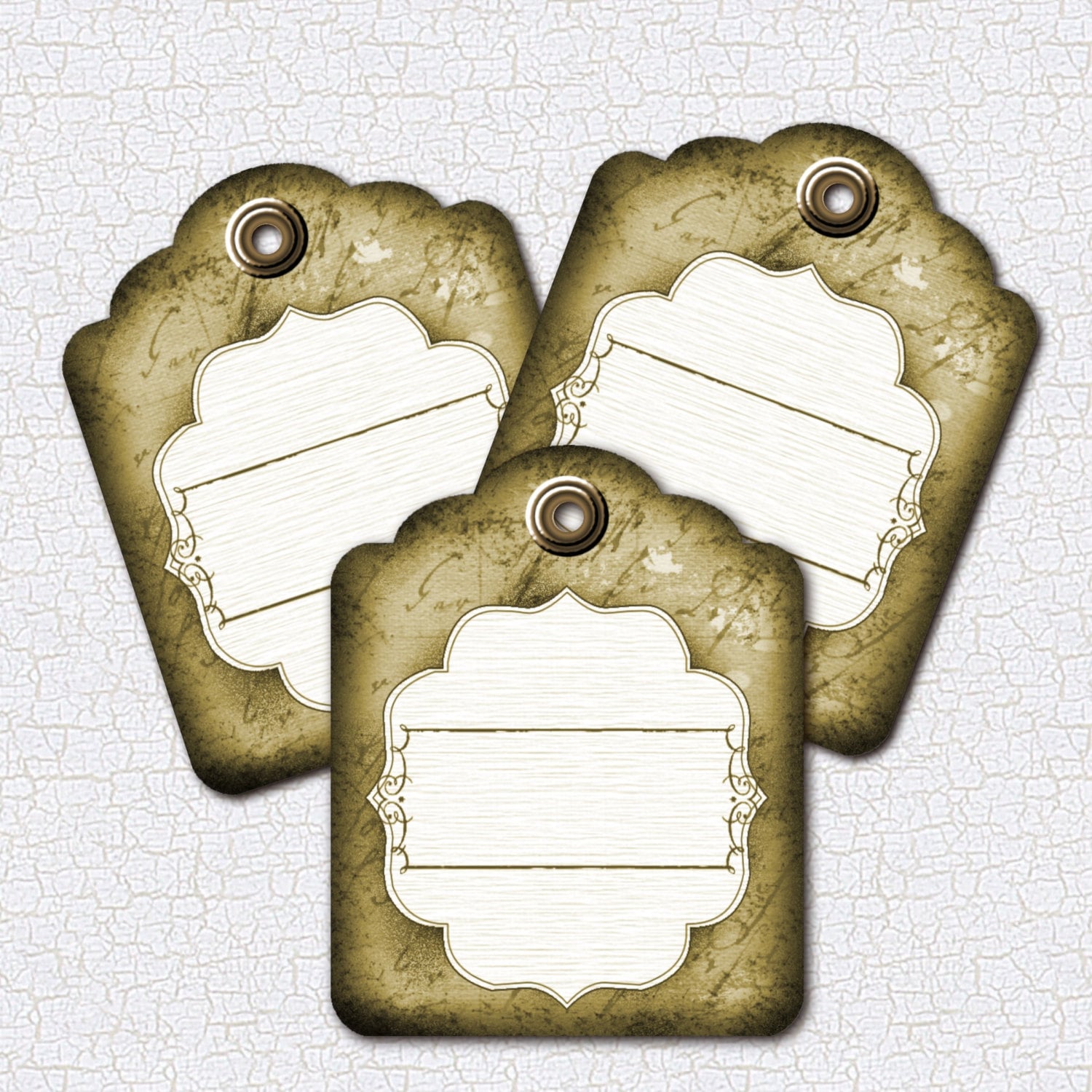 Vintage Blank Labels Tags Instant Download Printable Digital Collage ...