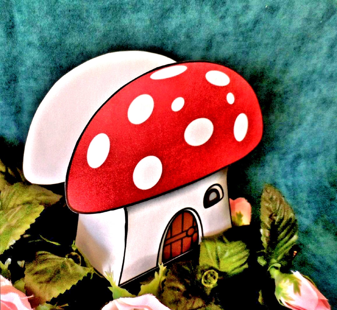 Enchanted Forest, Woodland Toadstool Favor Box, Birthday Favor ...