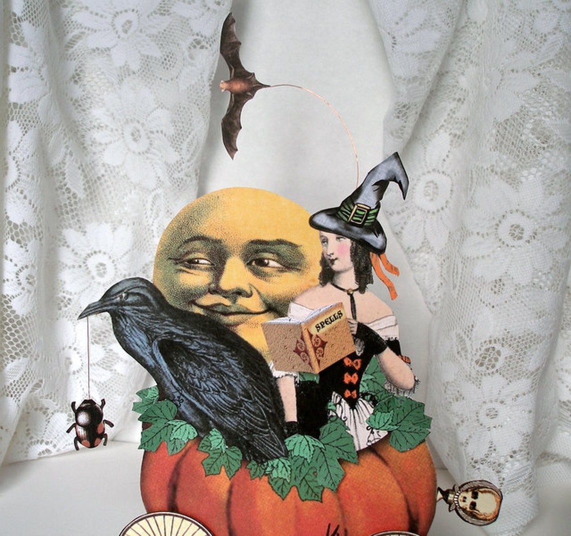 Paper Doll Printable Instant Download Halloween Witch 3 - Etsy