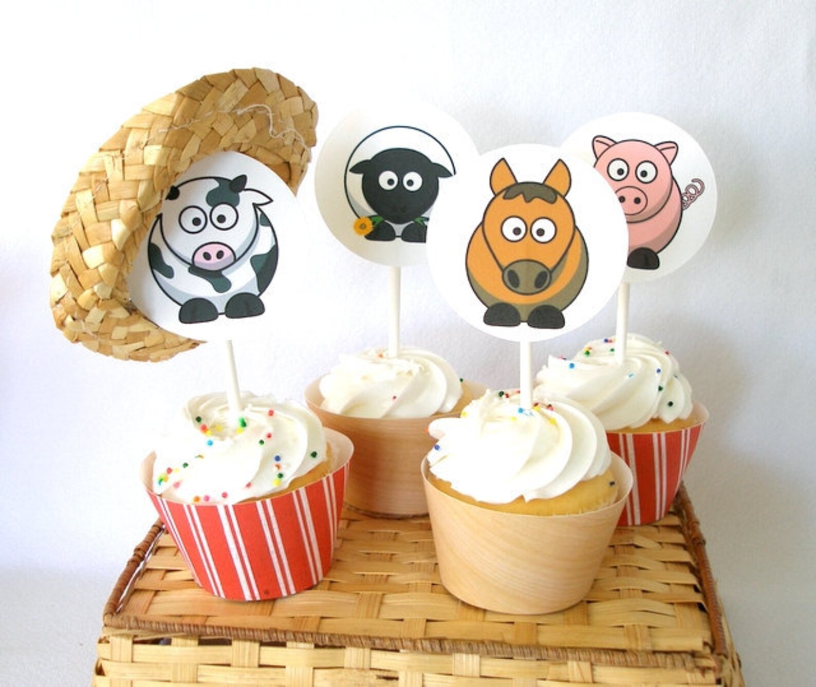 Farm Barnyard Birthday Printable Party Pack Kit Instant Download - Etsy