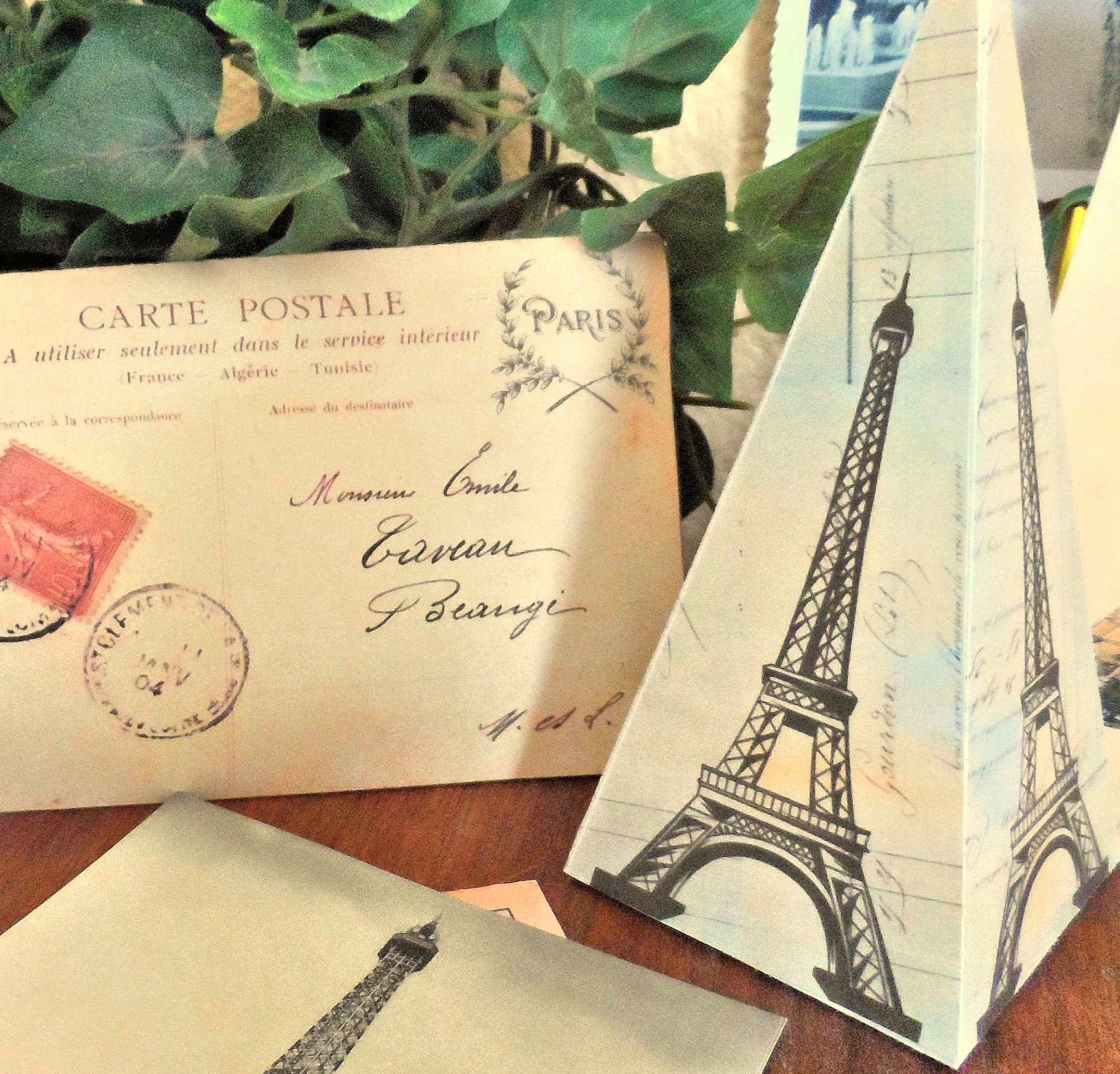 Eiffel Tower Favor Box French Parisian Instant Download DIY Printable ...