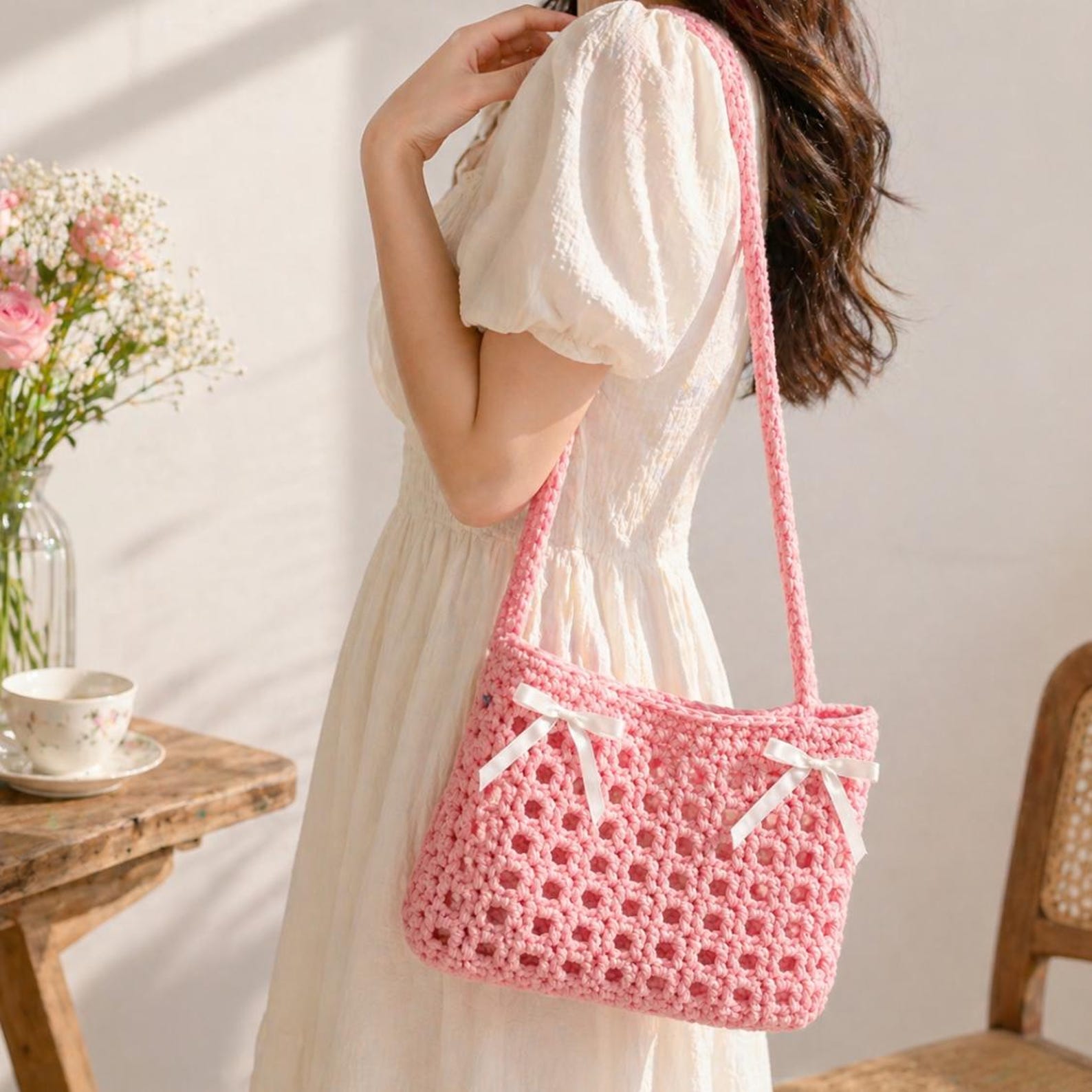 Crochet Bag Pattern PDF for Beginner | Crochet Tote Bag Pattern | Easy ...