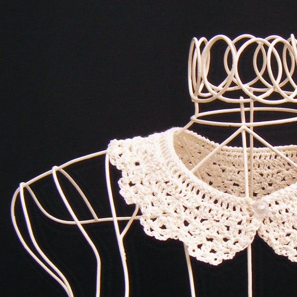 Cream Lace Collar - Etsy