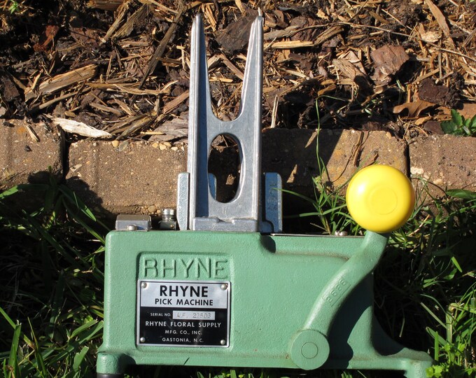 Rhyne Floral Pick Machine - Etsy