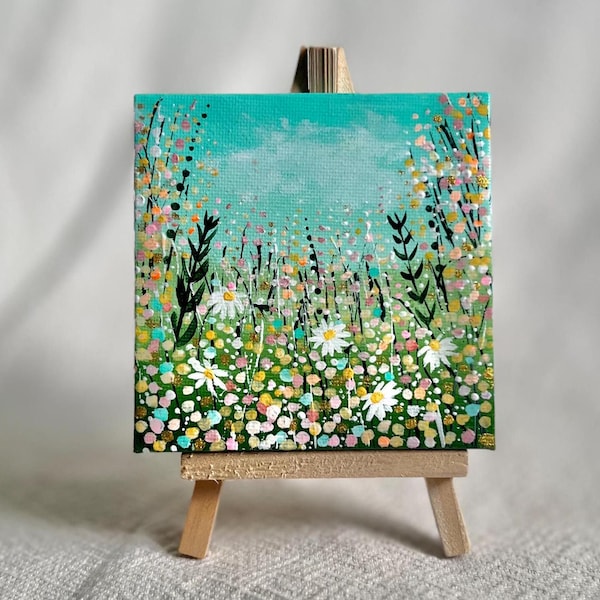 Mini Canvas Painting - Etsy