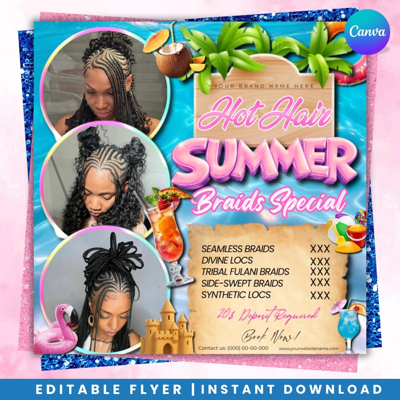 Loc Design Hair Braiding - Etsy