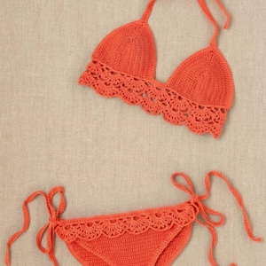 Crochet Bikini Pattern PDF, Boho Swimwear Set, Festival Top & Bottom (digital Download) - Etsy