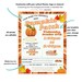 PTA PTO Pumpkin Patch Flyer Editable Form, Harvest Festival Theme Ready ...