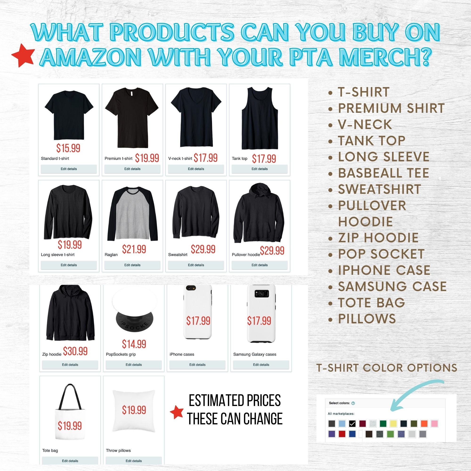 Custom PTA PTO Shirt Merch for Your Volunteer Squad, Back to School ...