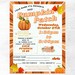 PTA PTO Pumpkin Patch Flyer Editable Form, Harvest Festival Theme Ready ...