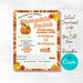 PTA PTO Pumpkin Patch Flyer Editable Form, Harvest Festival Theme Ready ...