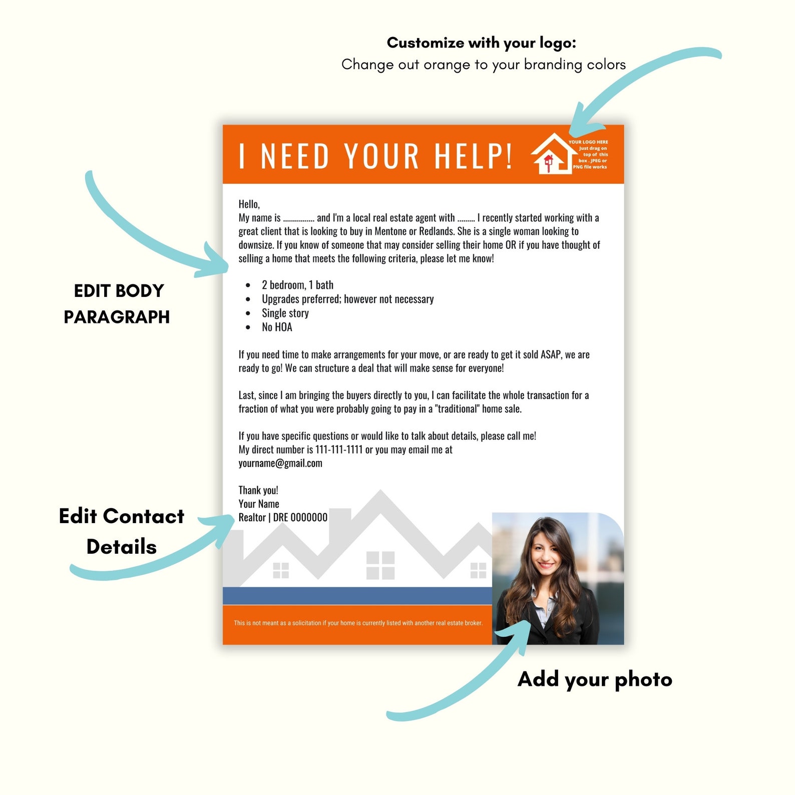 Door Knocking Real Estate Flyer Edit In Canva Realtor Etsy Door Knocking Real Estate Flyer Edit In Canva Realtor Etsy
