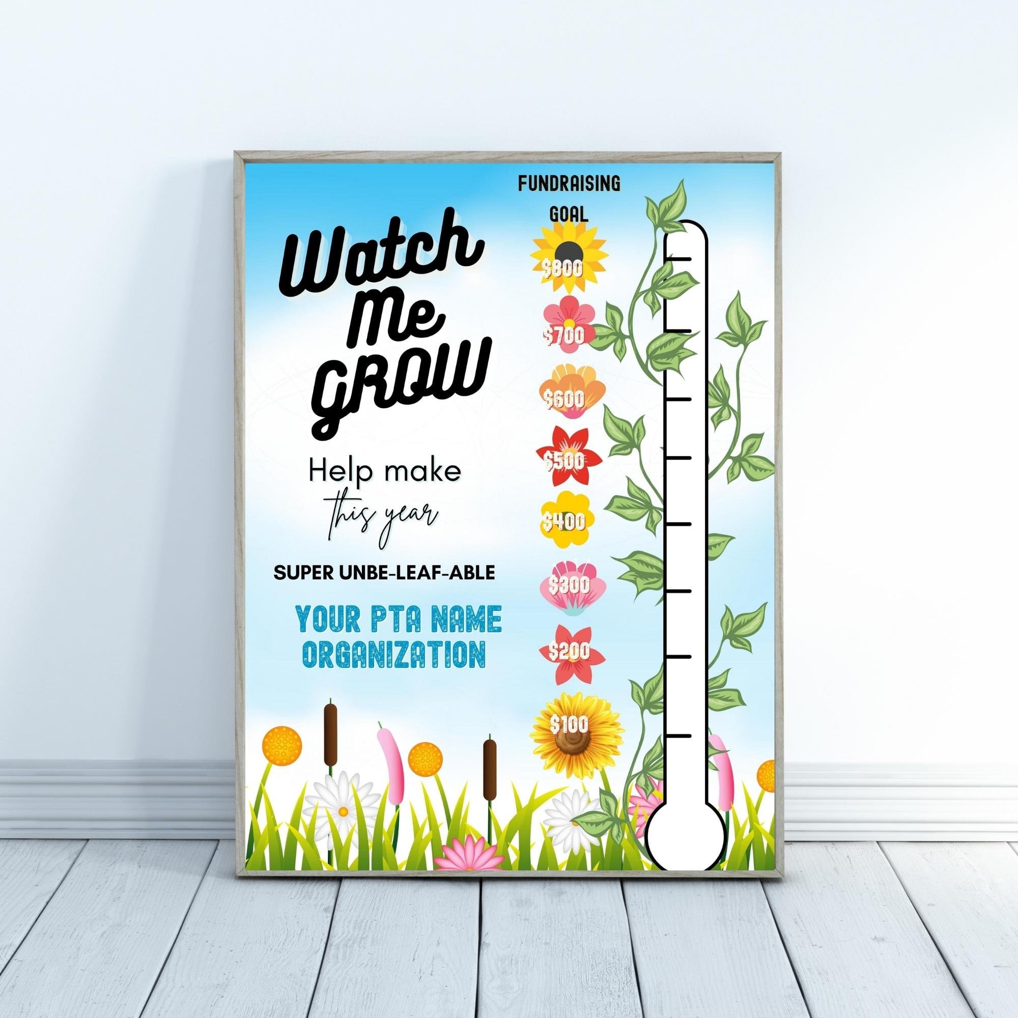 Fundraising Tracking Posters