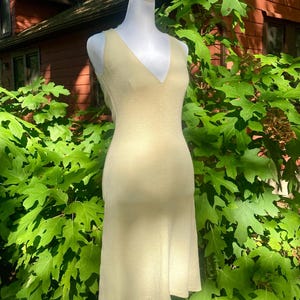 1960s Mady Gerrard Original Crochet and Knit Dress Set in Winter White ...