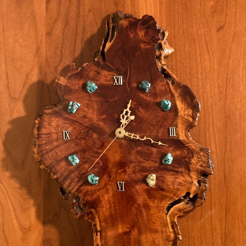 Driftwood Clock - Etsy