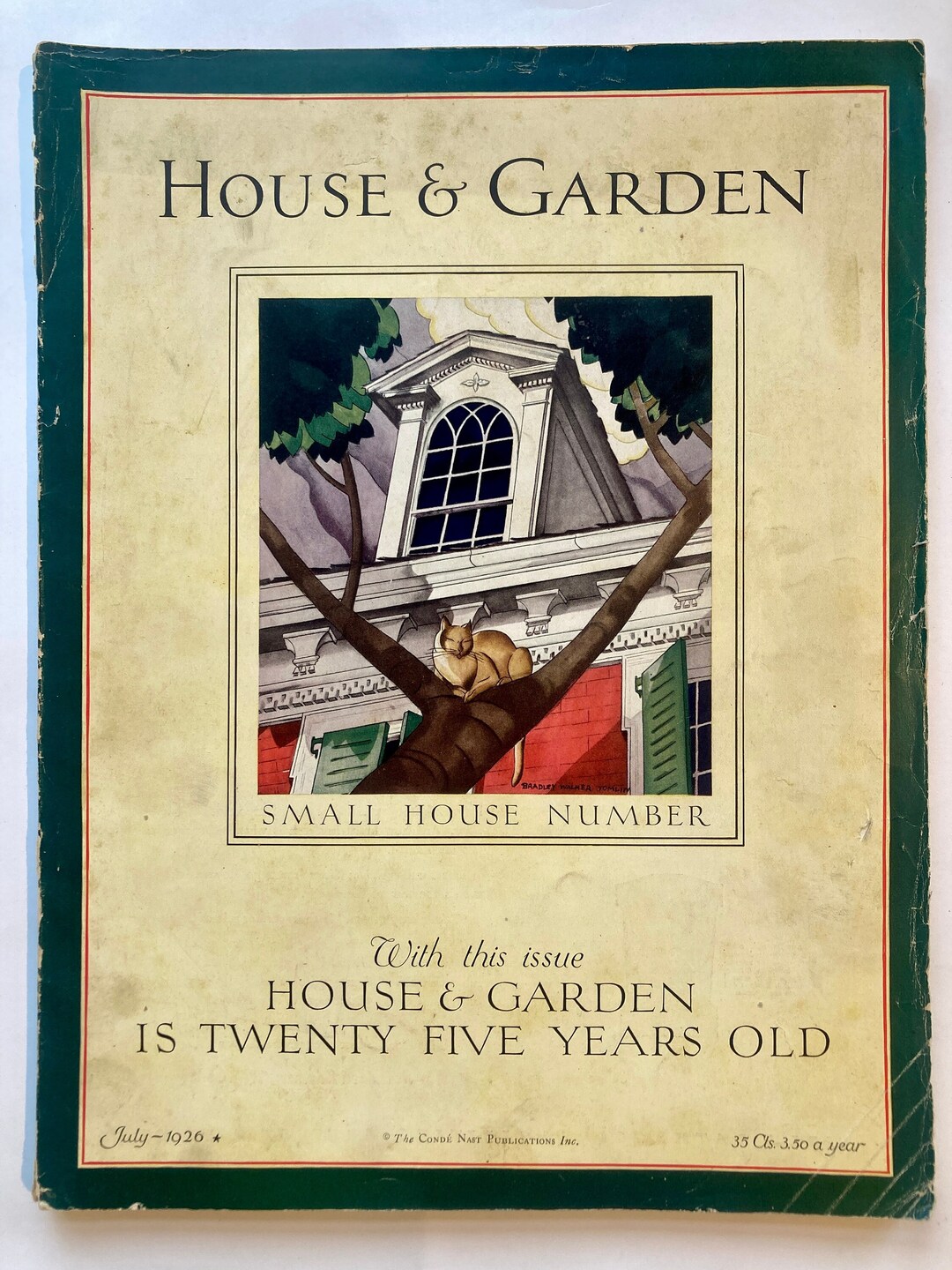 1926 House and Garden 25th Anniversary Issue Condé Nast Architecture ...