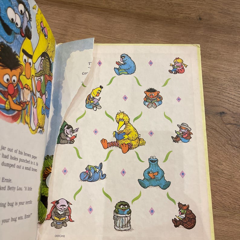 Vintage Sesame Street Books - Etsy
