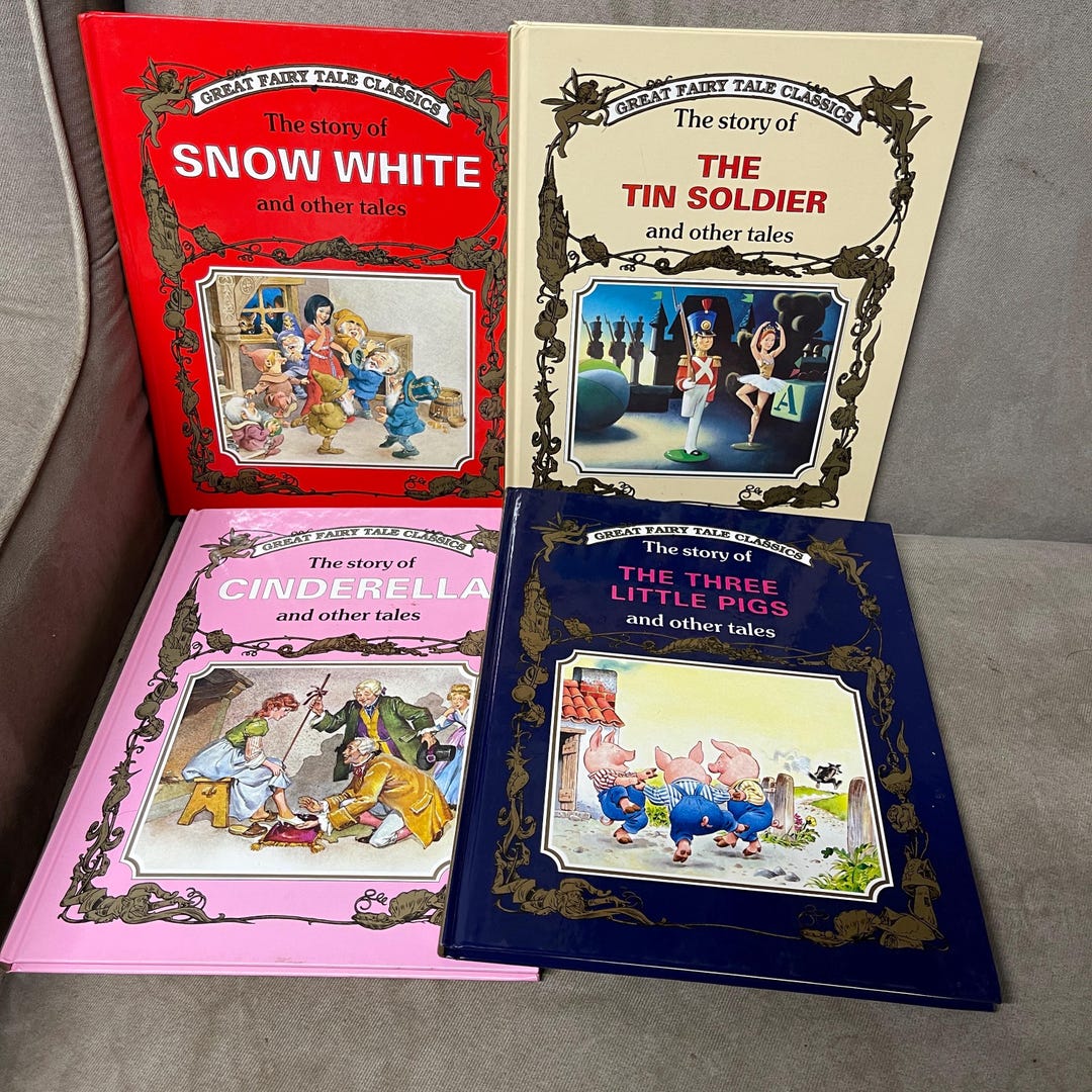 Great Fairy Tale Classics Lot of 4 Great Condition - Etsy