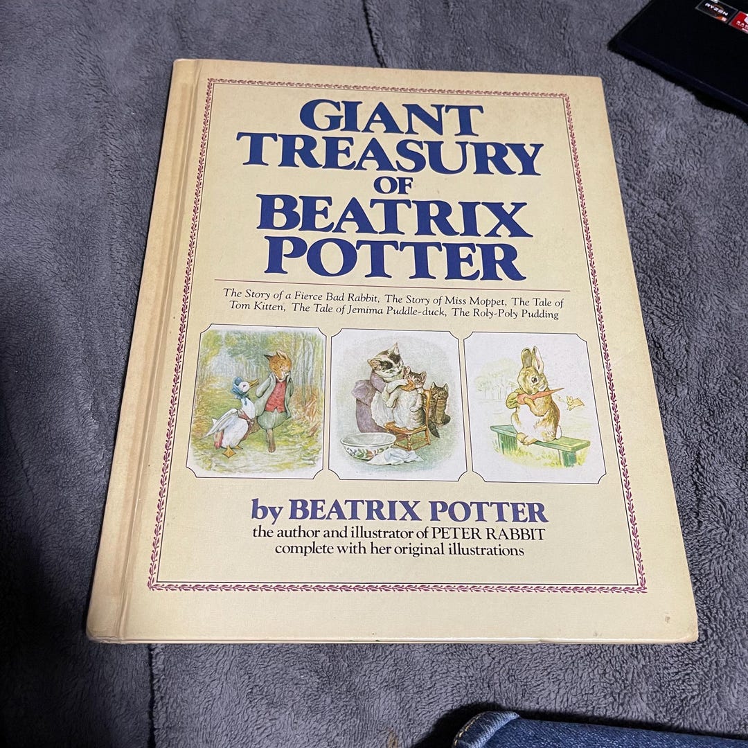 Giant Treasury of Beatrix Potter Vintage Hardback - Etsy