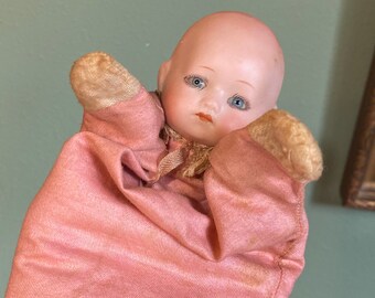 Antique Porcelain Puppet - Etsy
