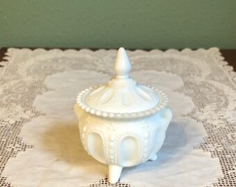 Antique powder jar | Etsy