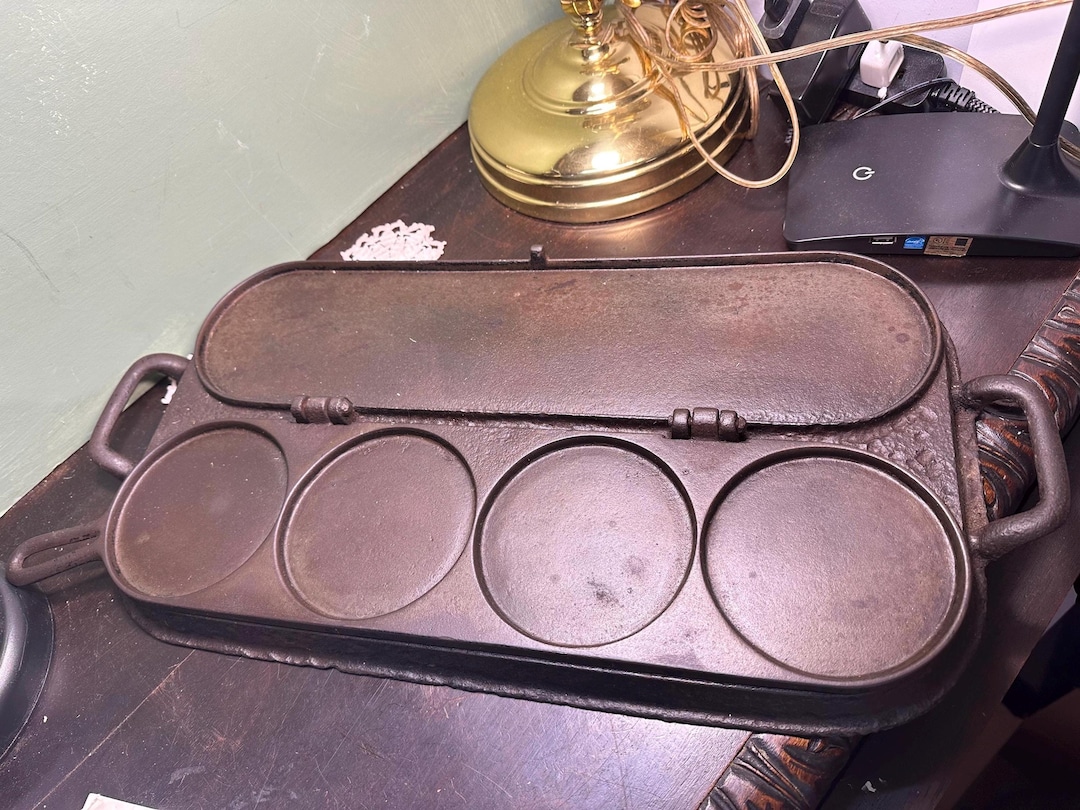 Antique Wagner Griddle Pancake Restaurant Flip Flop Cast Iron - Etsy