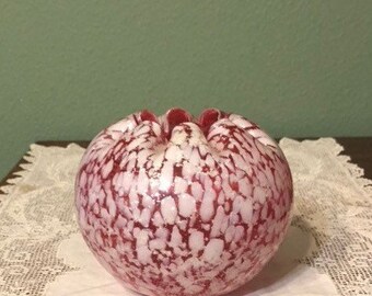 Viterra Glass Rose Bowl - Etsy