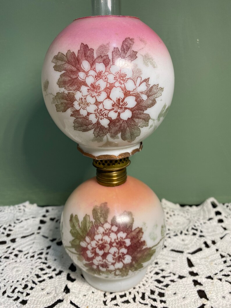 Antique Mini Miniature OIL LAMP With Victorian Lantern Hand - Etsy