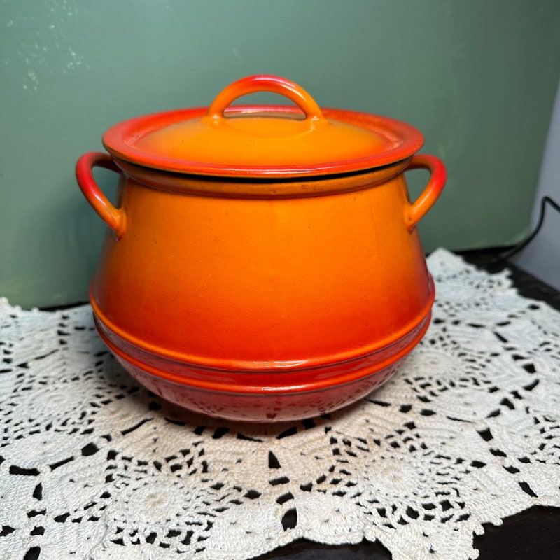 Cast Iron Bean Pot - Etsy