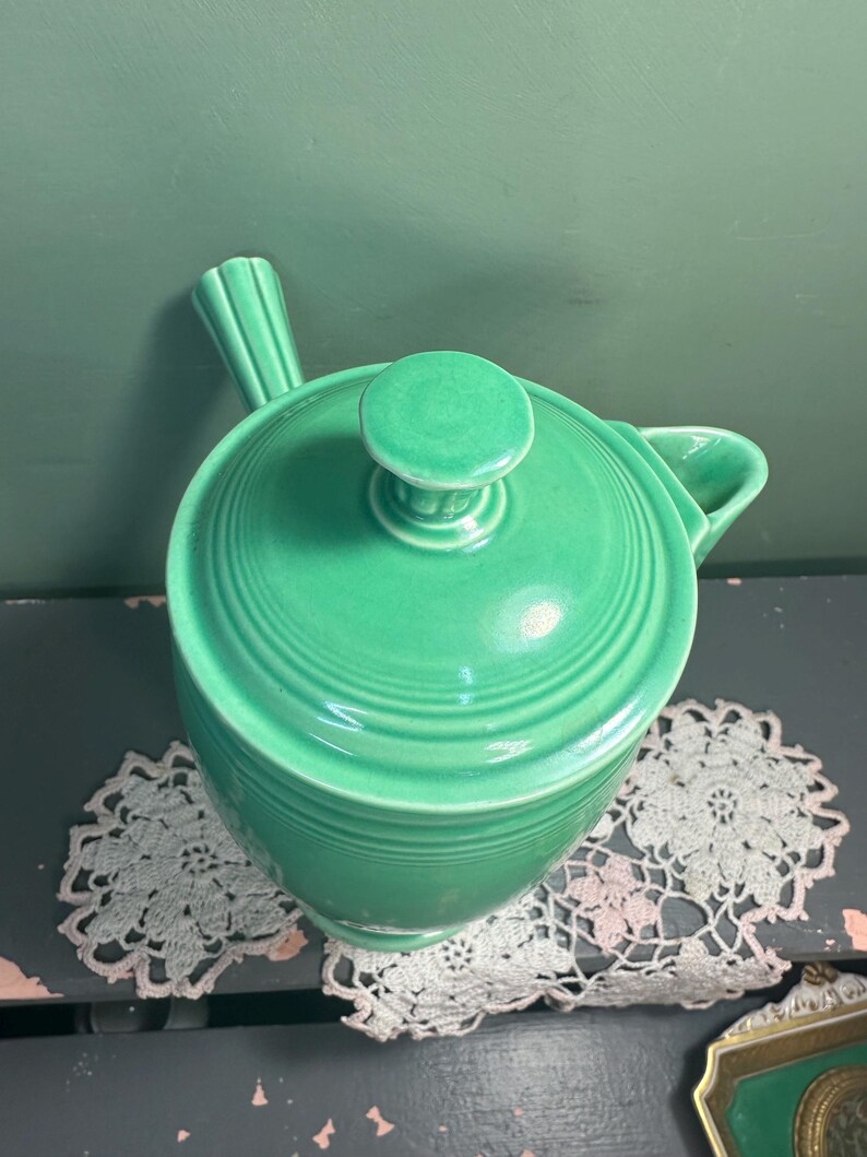 Vintage Classic Fiesta DEMITASSE After Dinner Coffee Pot Stick Handle ...