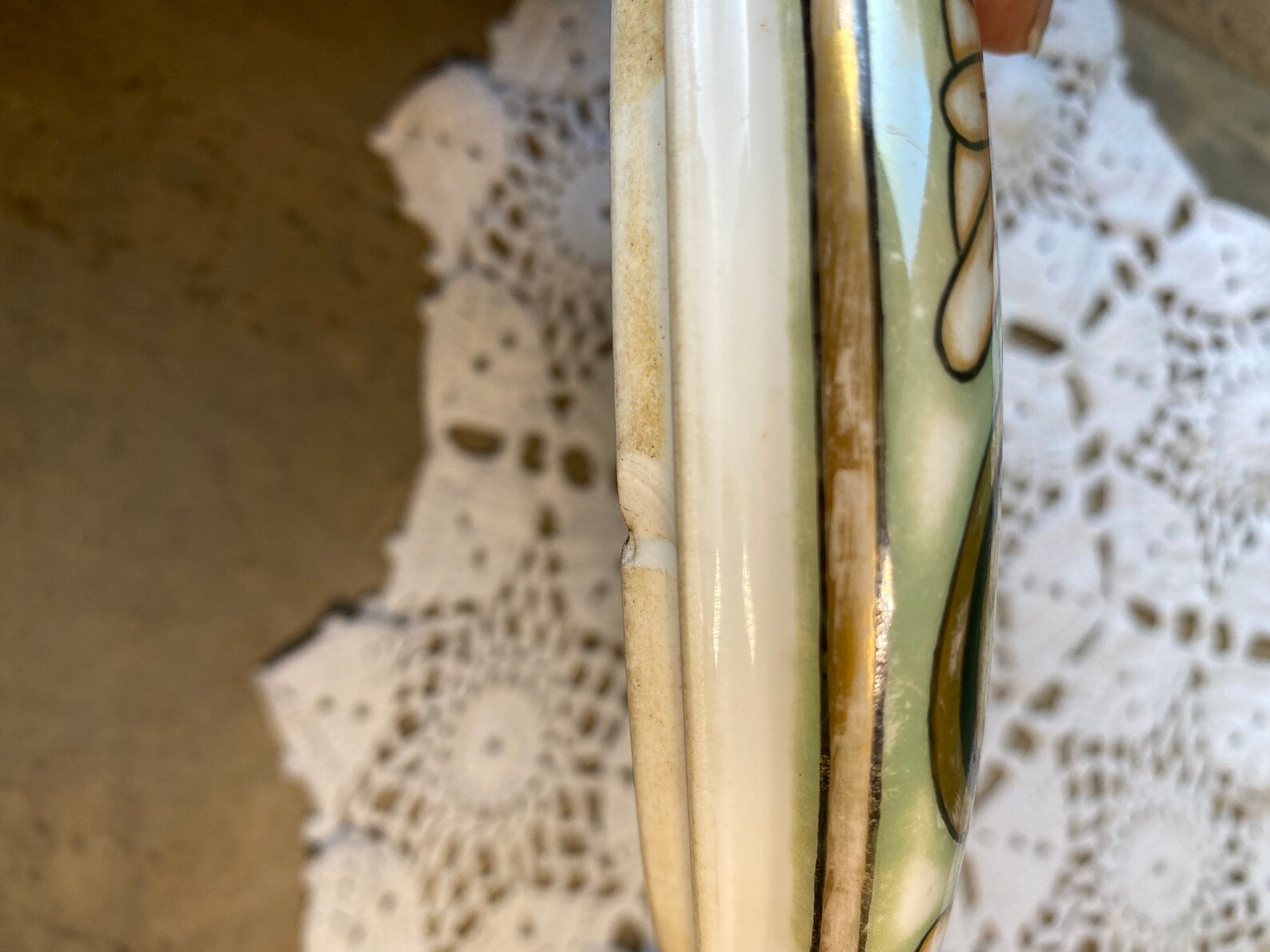 Antique Large Scarab Beetle Scorpion Limoges Artist Peters DRESSER ...