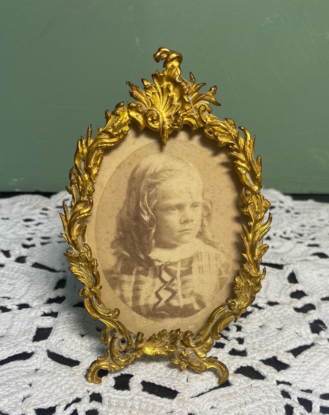 Antique French FRAME Photograph Victorian Ormolu Frame Gorgeous ...